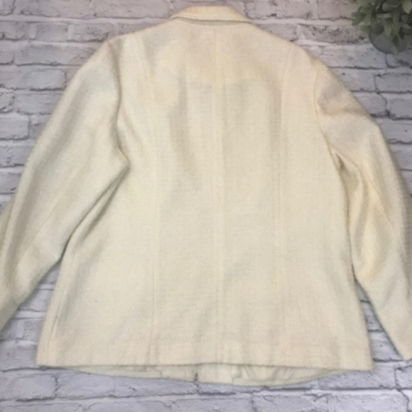 Coldwater Creek | Jackets & Coats | Coldwater Creek Ivory Textured ...